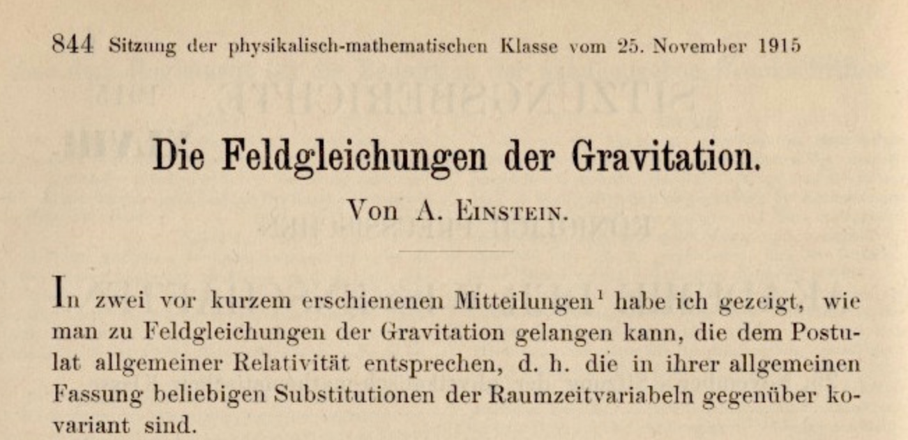 Development of General Relativity | A Philosopher's View